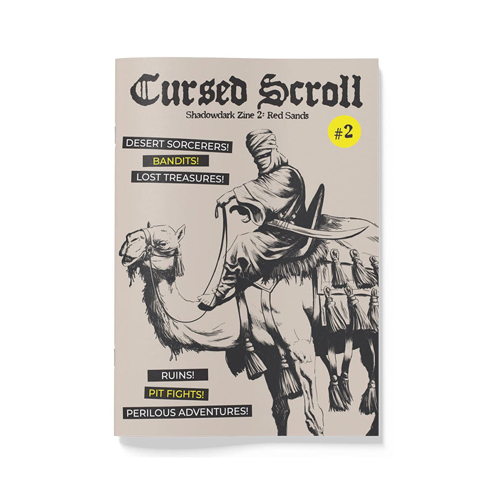 Cursed Scroll Shadowdark Zine 2 : Red Sands — Twenty Sided™