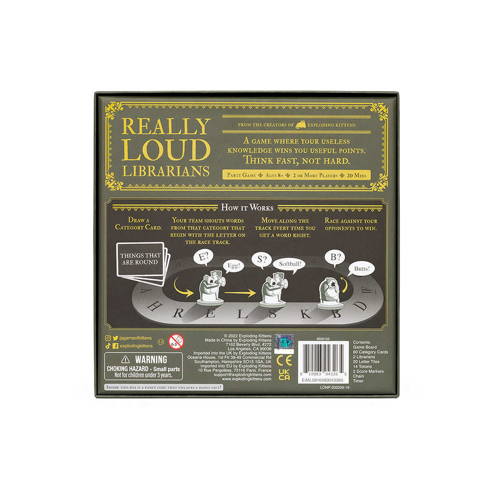 Really Loud Librarians — Twenty Sided™