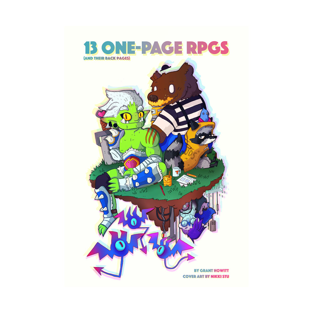 One-Page RPGs and their Back Pages (vol 1) — Twenty Sided™