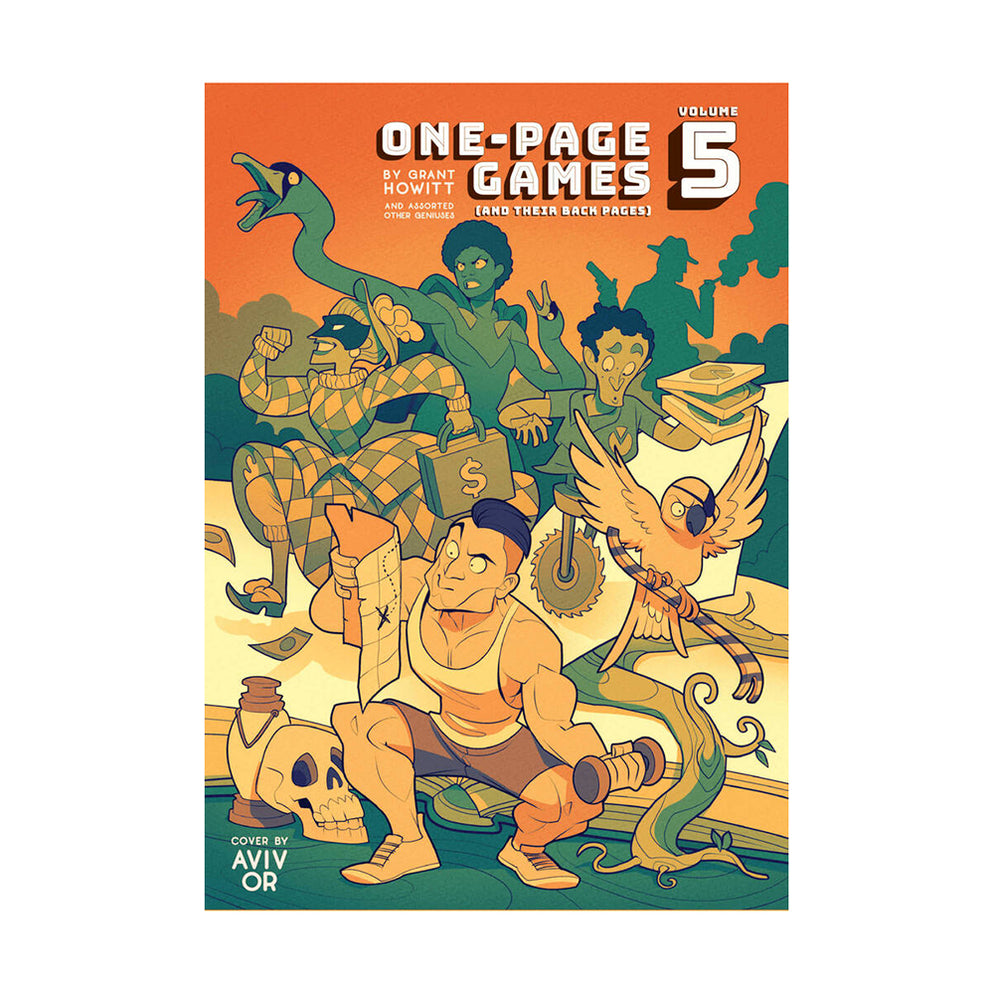 One-Page Games and their Back Pages (vol 5) — Twenty Sided™