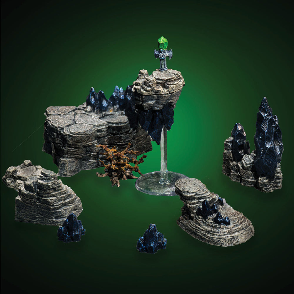 Terrain Dwarven Forge Painted (21ct) Mountain Starter Set — Twenty Sided™