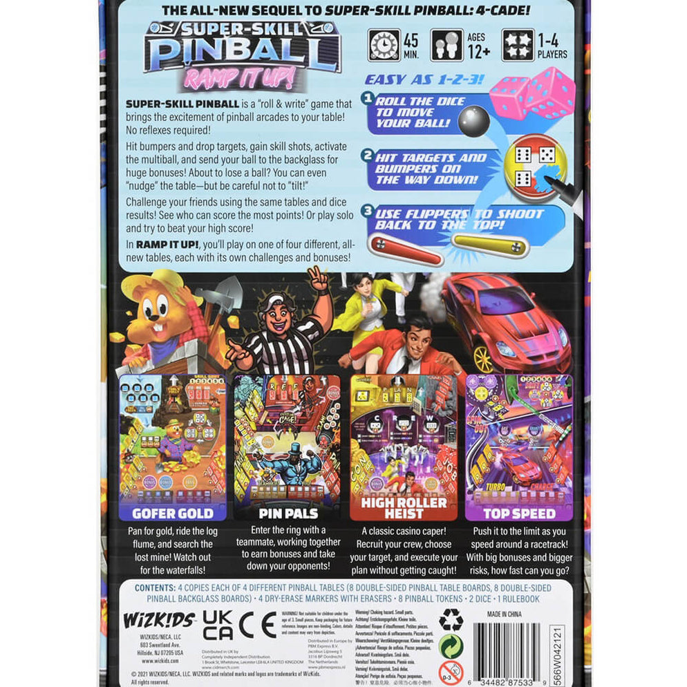 Super-Skill Pinball Ramp It Up! — Twenty Sided™