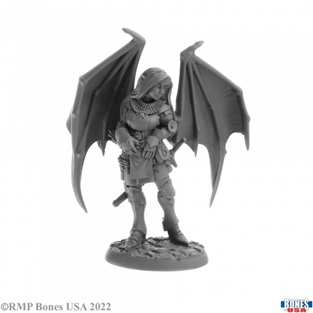 Mini - Reaper Bones USA 30090 Dungeoneer Sophie (Tiefling / Demon) — Twenty Sided™