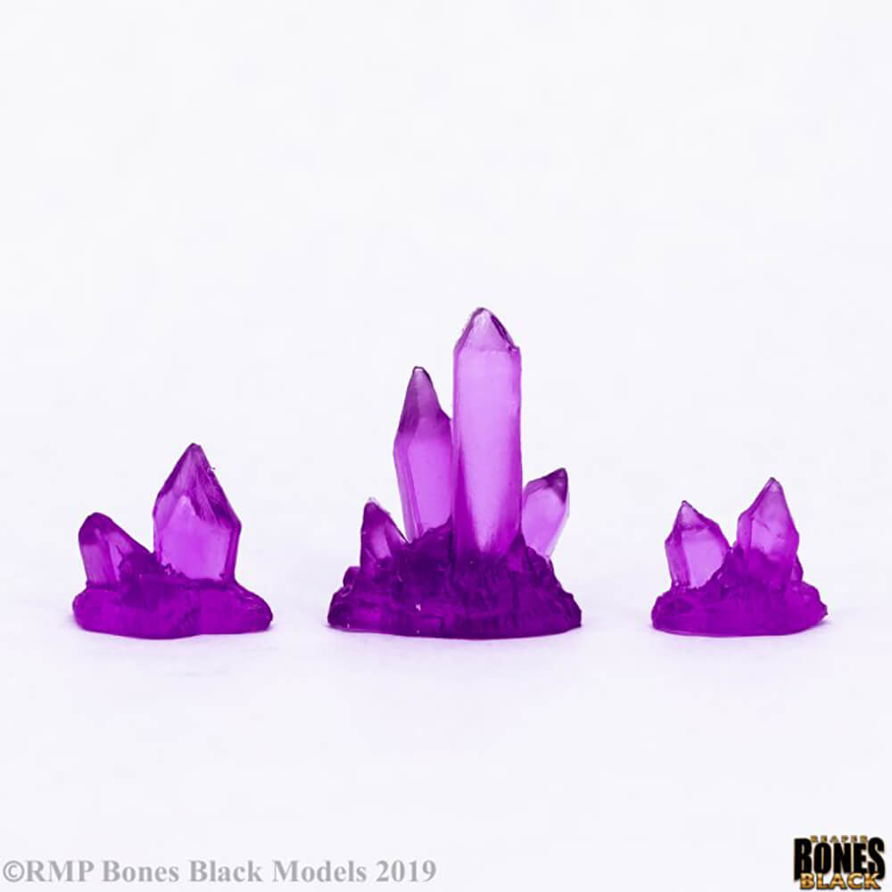 Mini - Reaper Bones Black 44069 Darkreach Crystals (3ct) — Twenty Sided