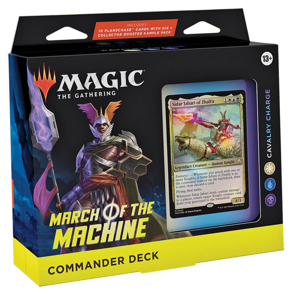 MTG Commander March of the Machine : Cavalry Charge (WUB) — Twenty Sided™