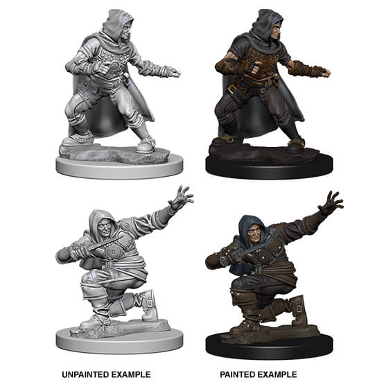 Mini - Pathfinder Deep Cuts : Human Rogue (Male) — Twenty Sided™