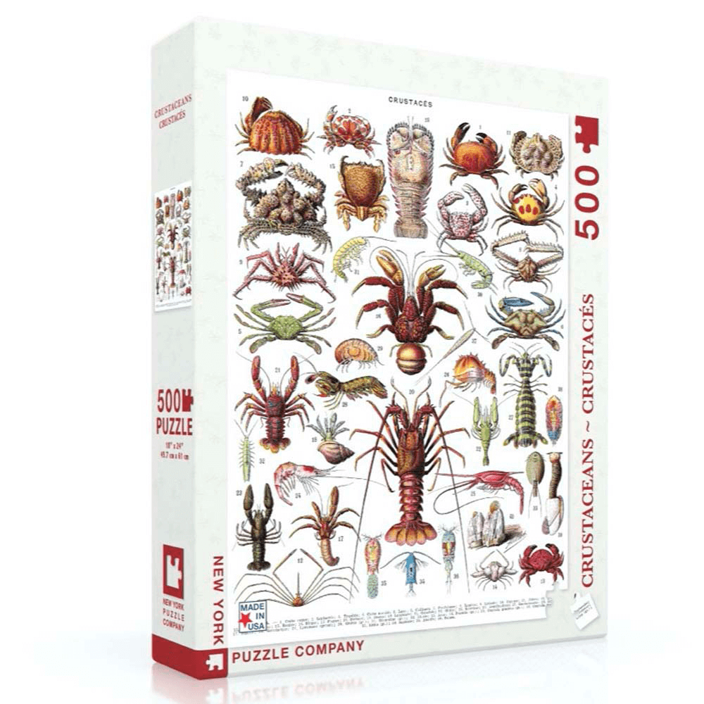 Puzzle (500pc) Crustaceans — Twenty Sided