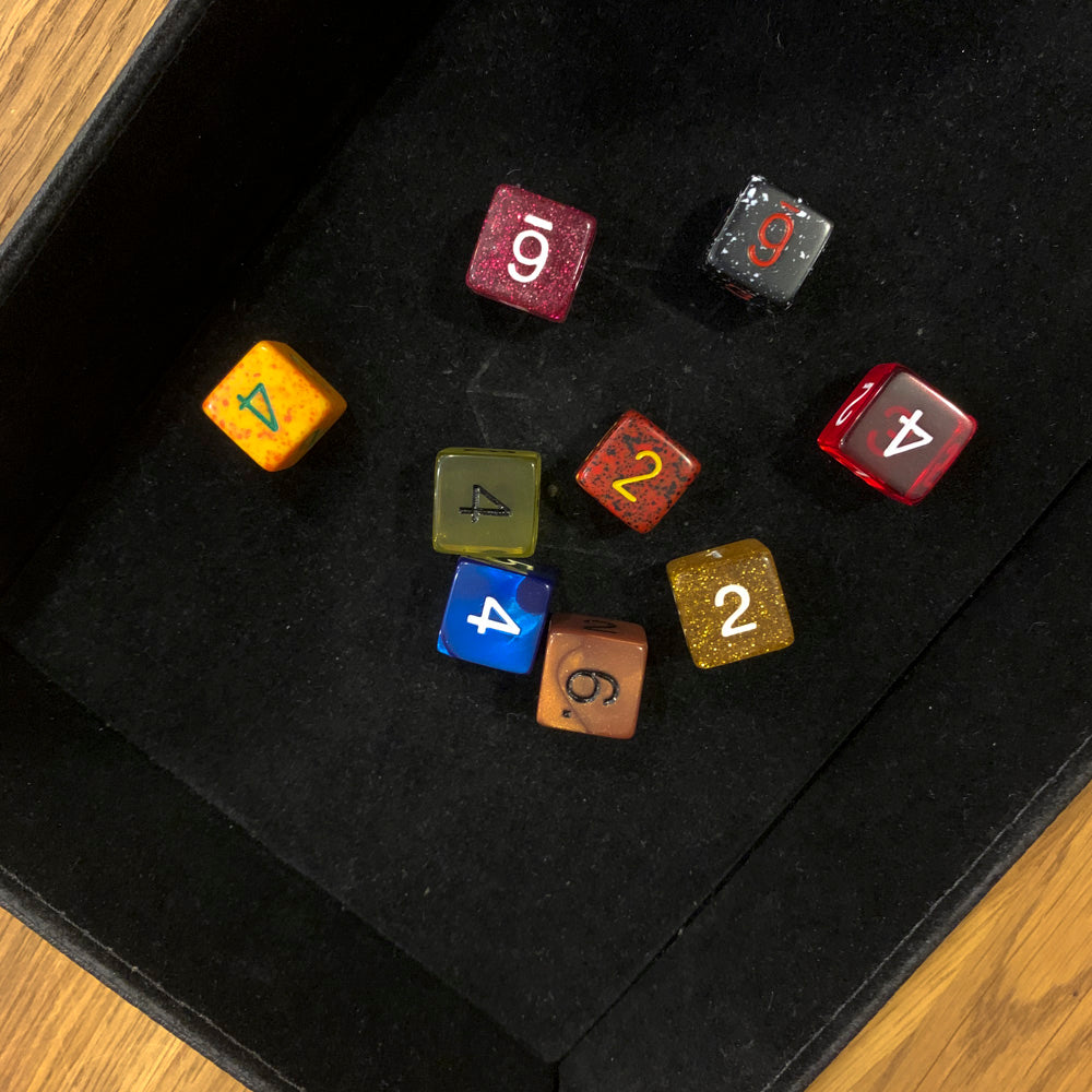 Dice Individual d6 Poly (1ct) Assorted — Twenty Sided