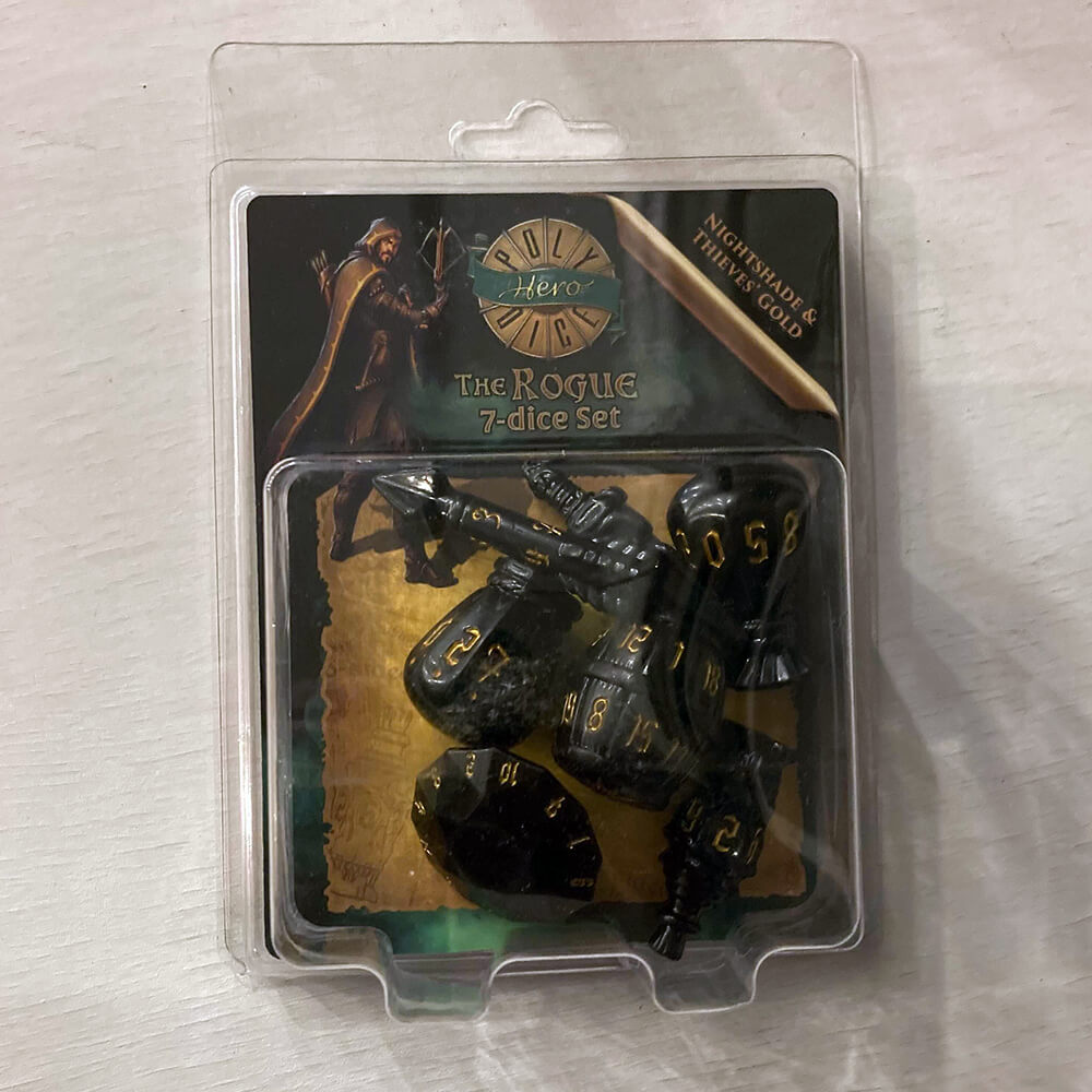Polyhero Rogue 7-Set Nightshade — Twenty Sided™