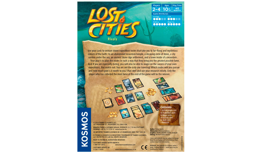 Lost Cities : Rivals — Twenty Sided™
