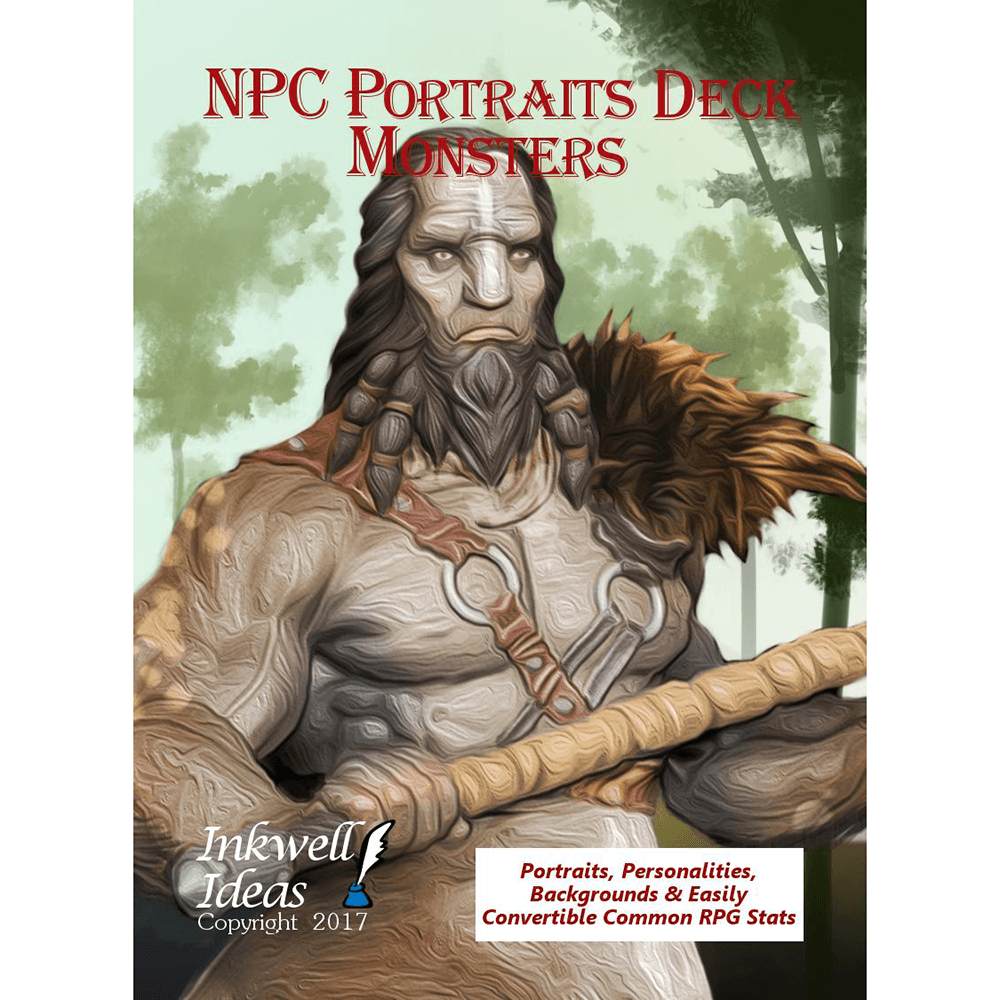 NPC Portraits Deck : Monsters — Twenty Sided™