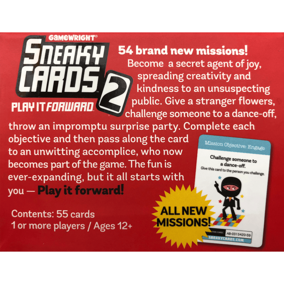 Sneaky Cards 2 — Twenty Sided™