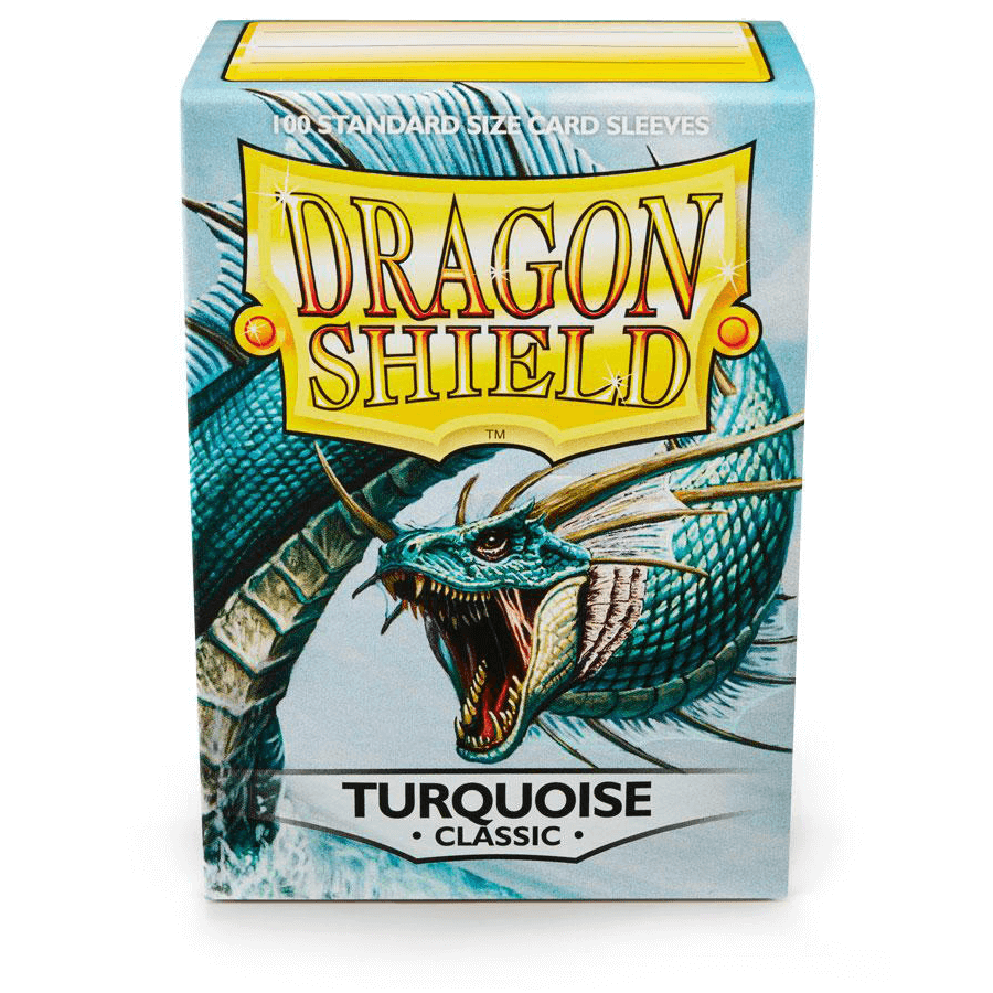 Sleeves Dragon Shield (100ct) Turquoise — Twenty Sided™